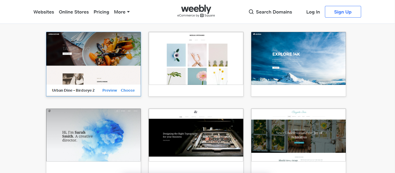 Weebly Vs Squarespace Side By Side Comparison